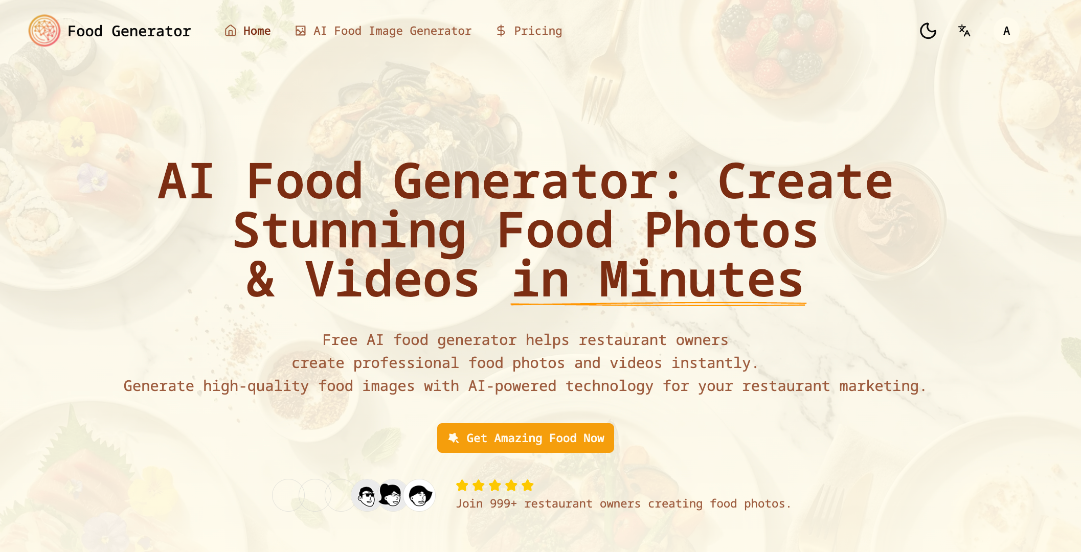 AI Food Generator - Tools AI Online | Tools AI Online