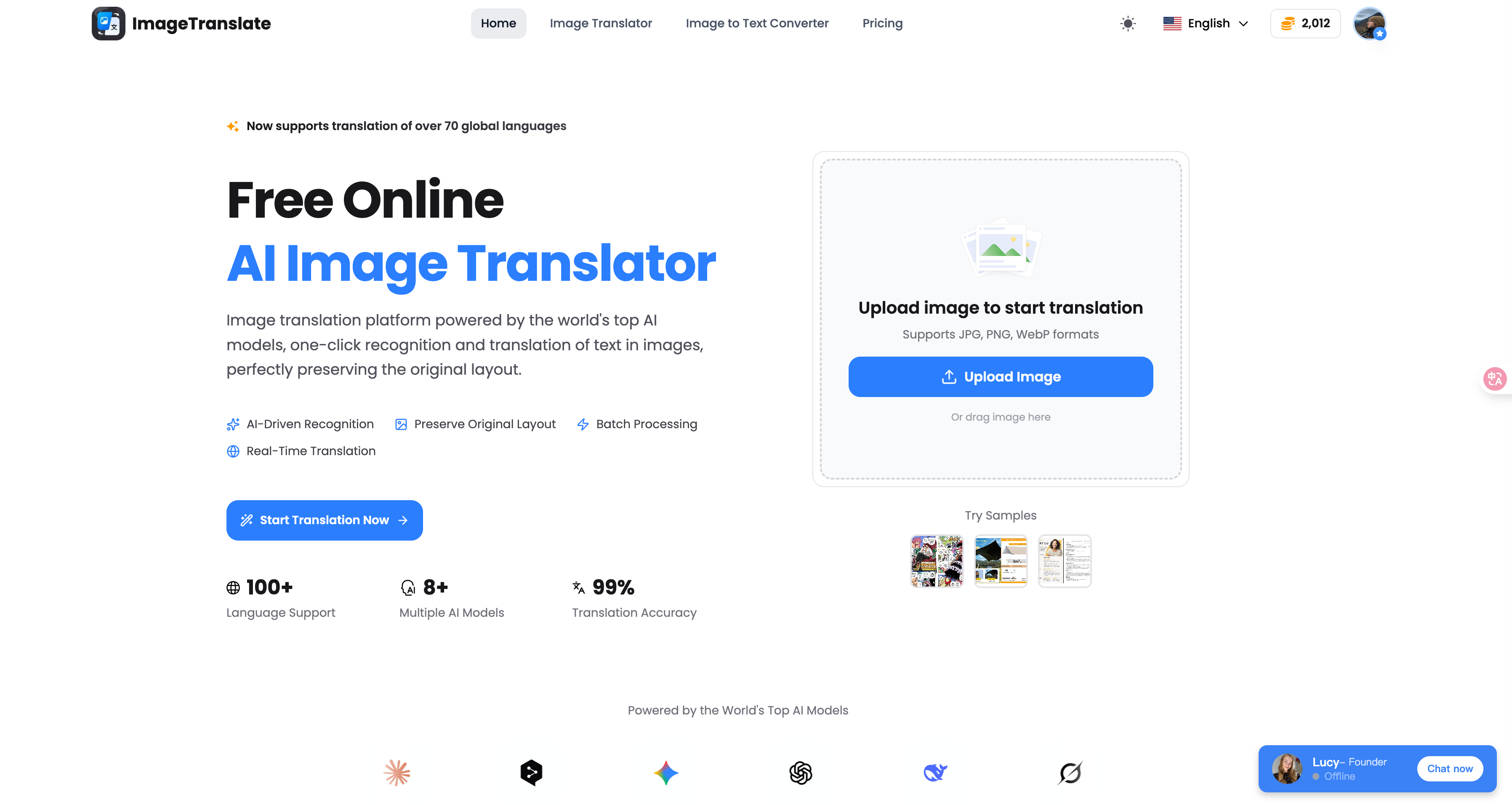 AI Image Translator - Tools AI Online | Tools AI Online