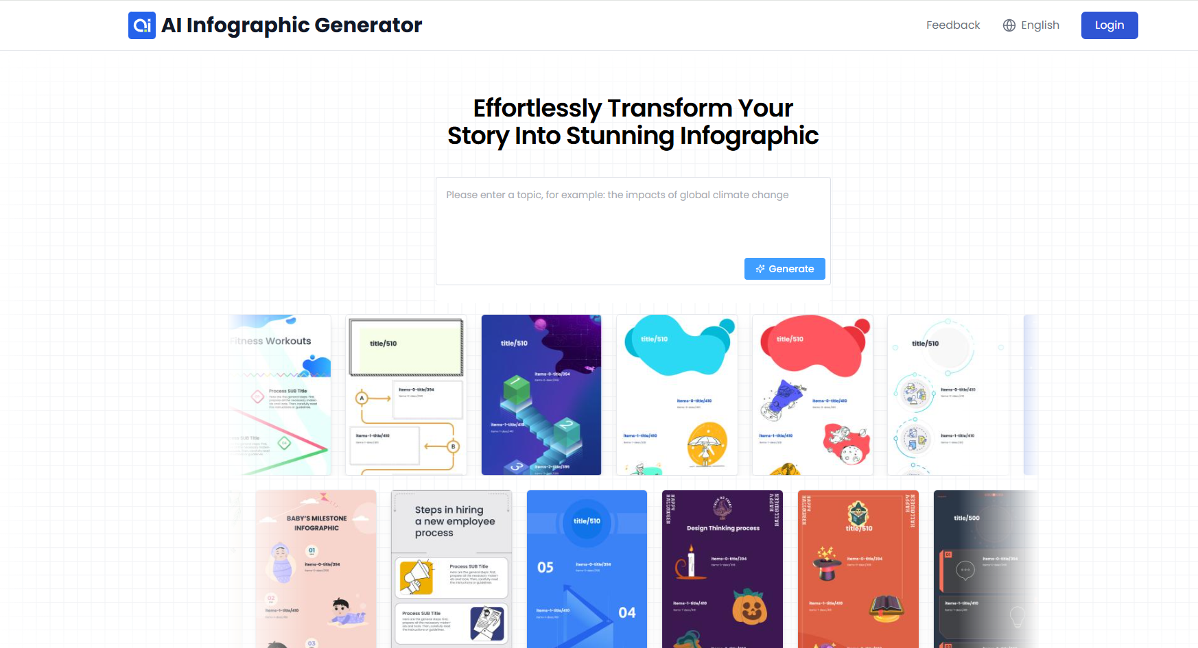 AI Infographic Generator - Tools AI Online | Tools AI Online