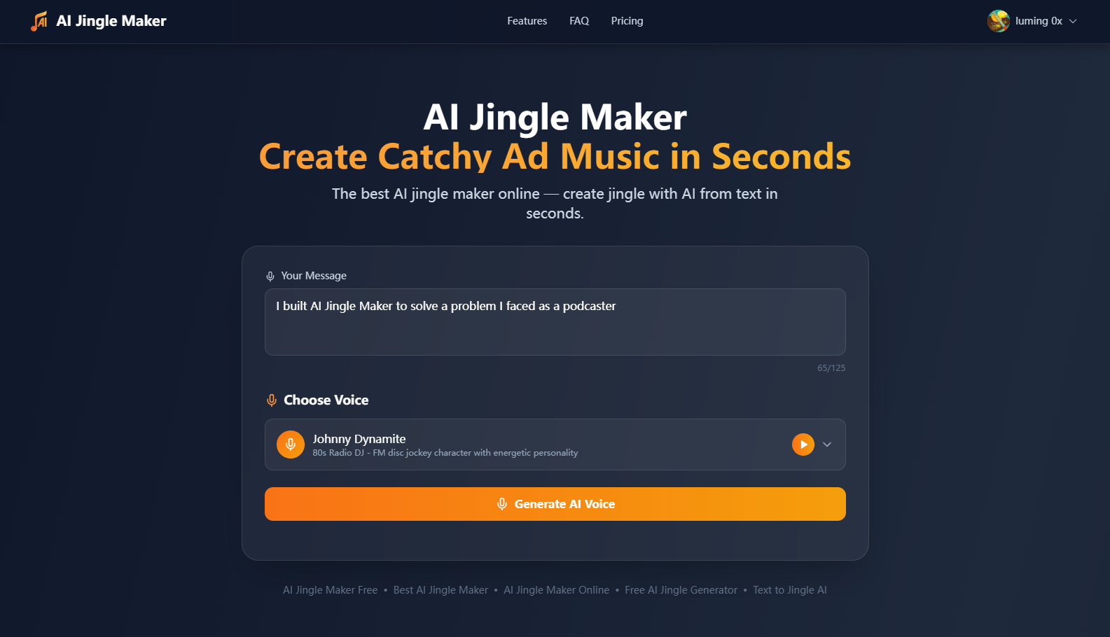 AI Jingle Maker - Tools AI Online | Tools AI Online
