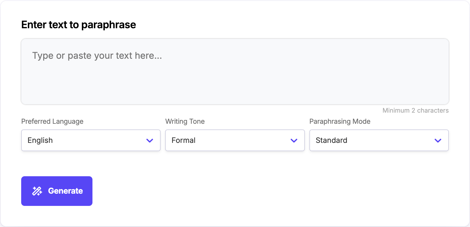 AI Paraphrasing Tool - Tools AI Online | Tools AI Online