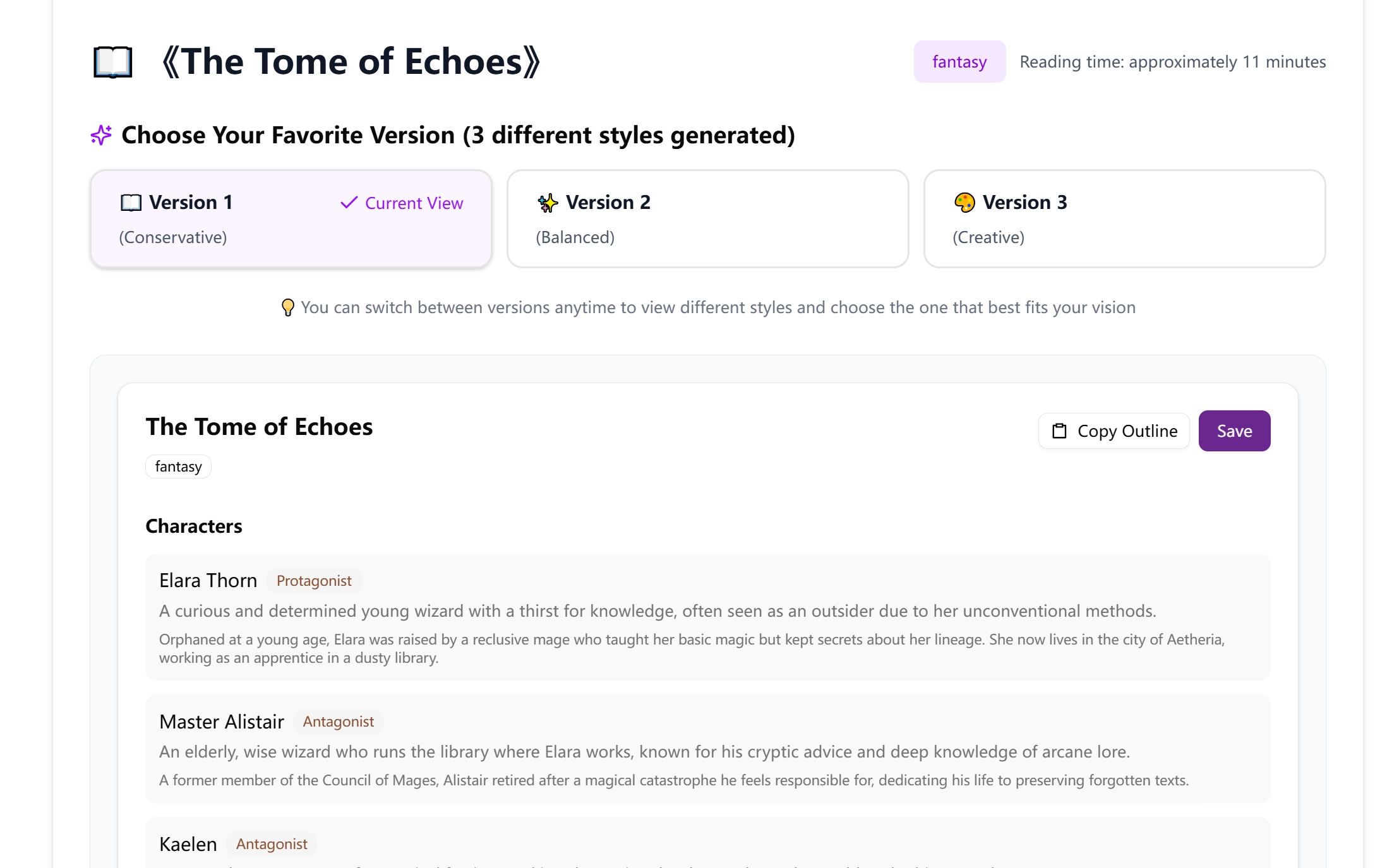 AI Story Generator - Tools AI Online | Tools AI Online