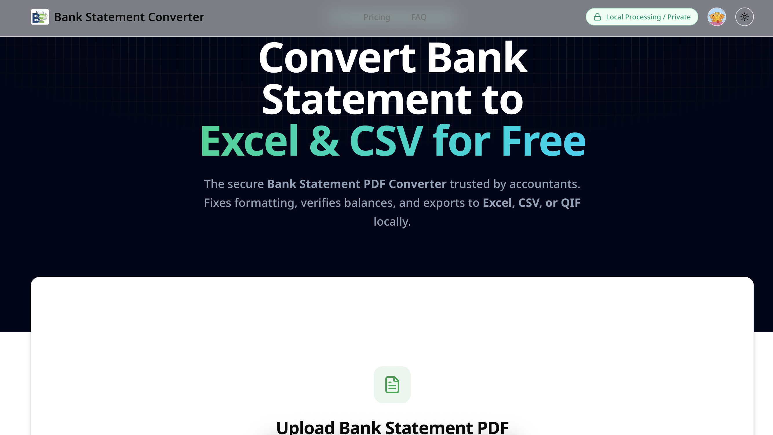 Bank Statement Converter - Tools AI Online | Tools AI Online