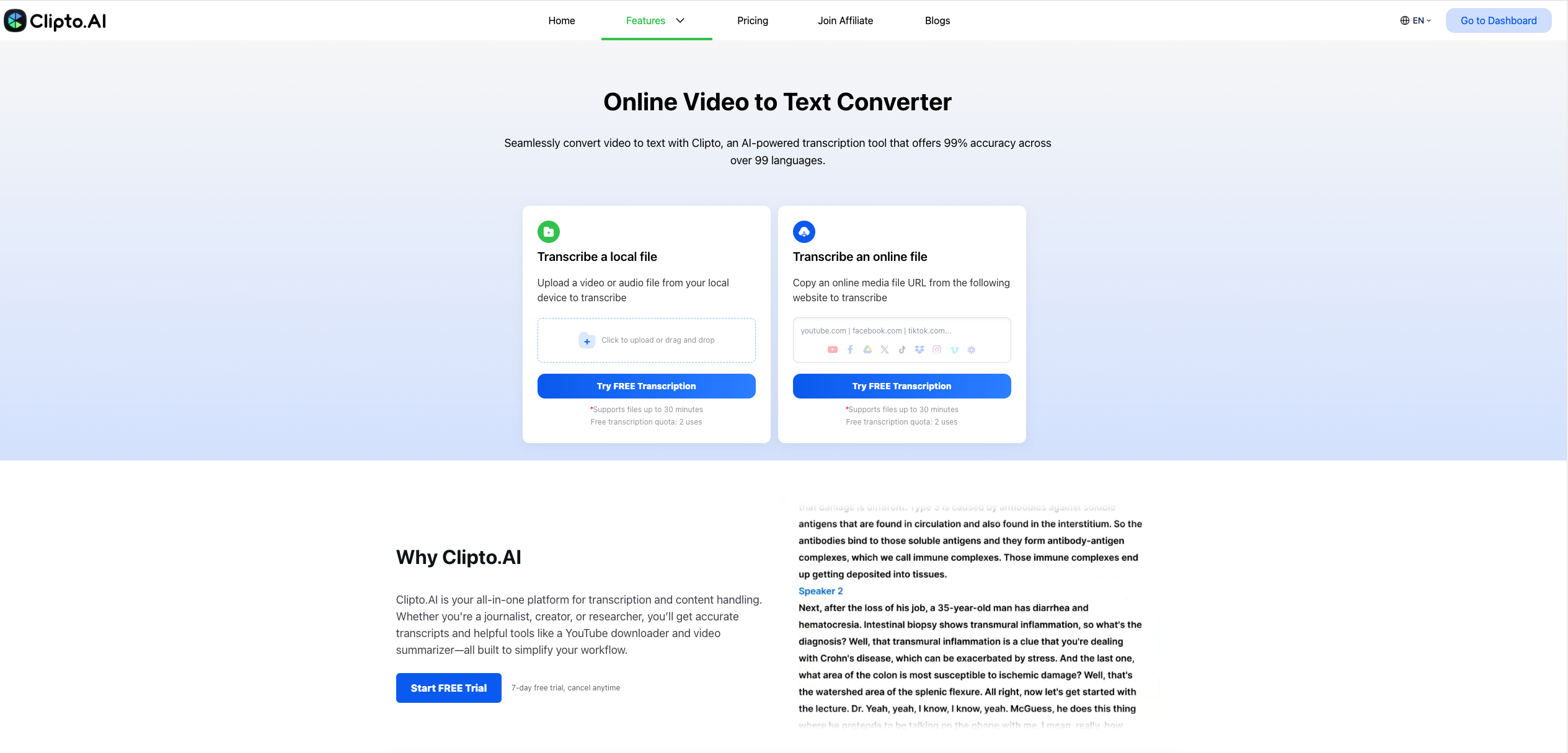 Clipto.AI - Tools AI Online | Tools AI Online