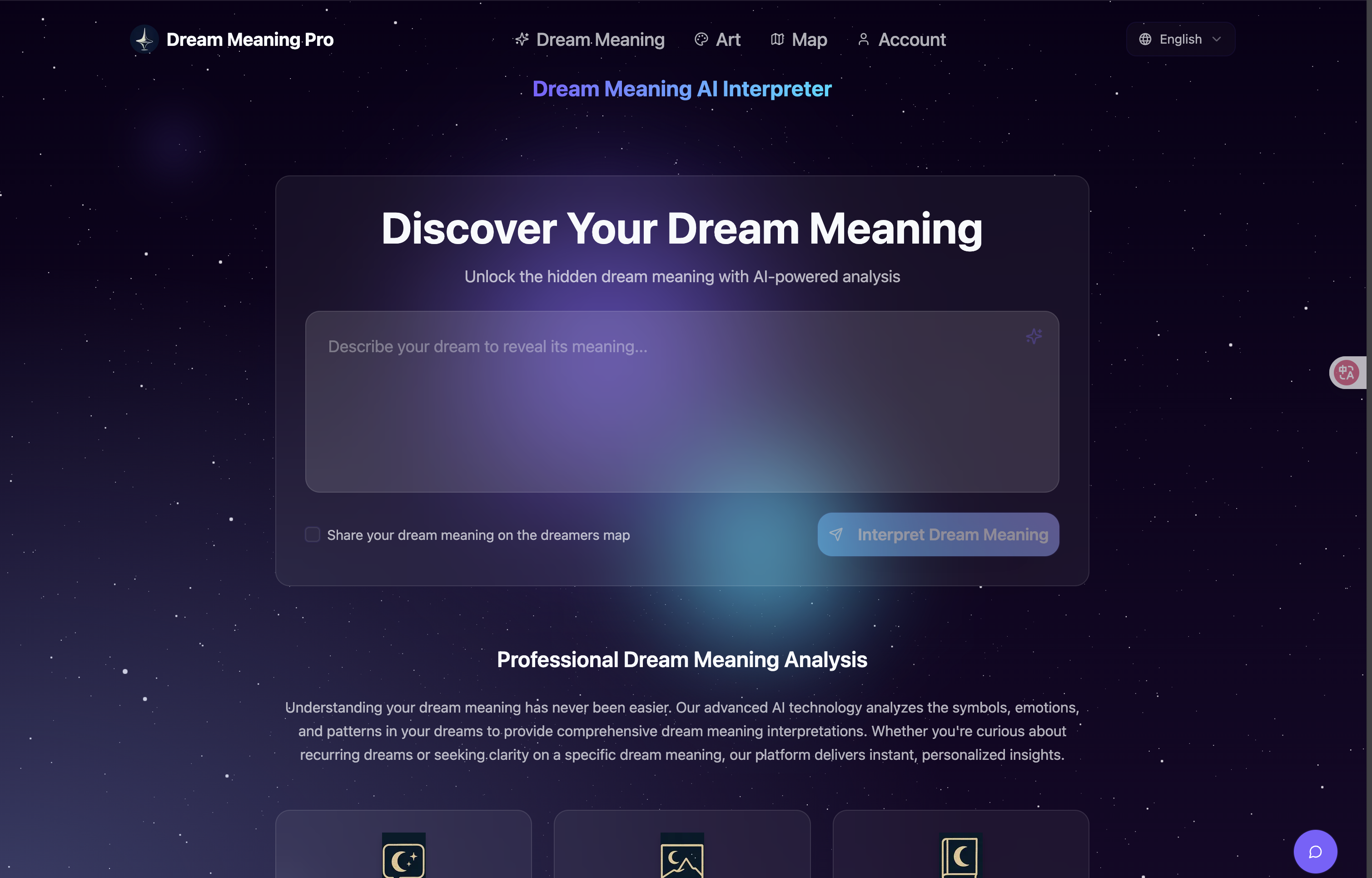 dreammeaning - Tools AI Online | Tools AI Online