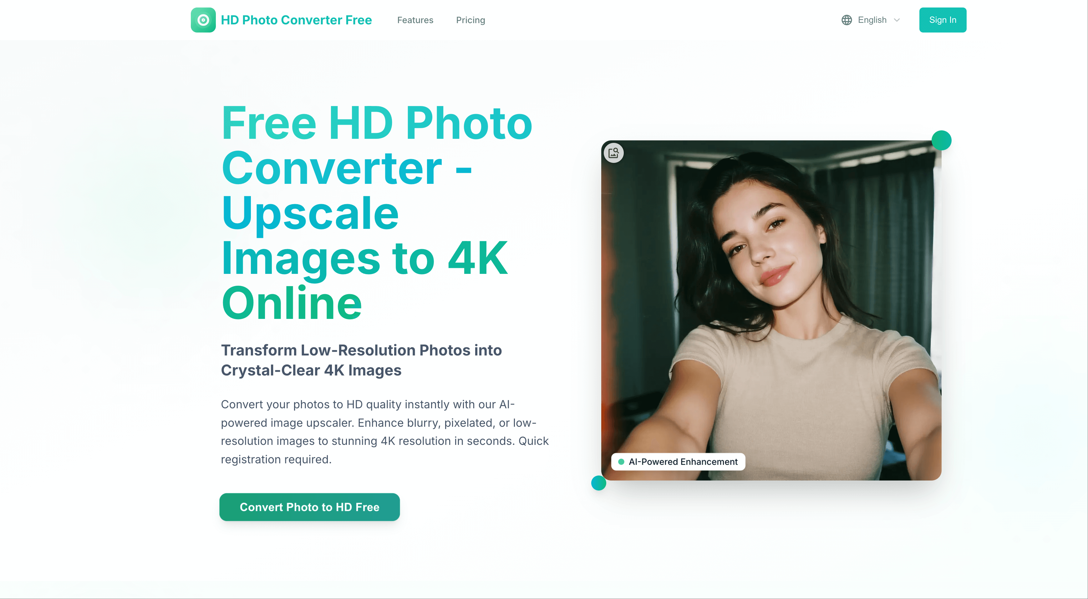 HD Photo Converter - Tools AI Online | Tools AI Online