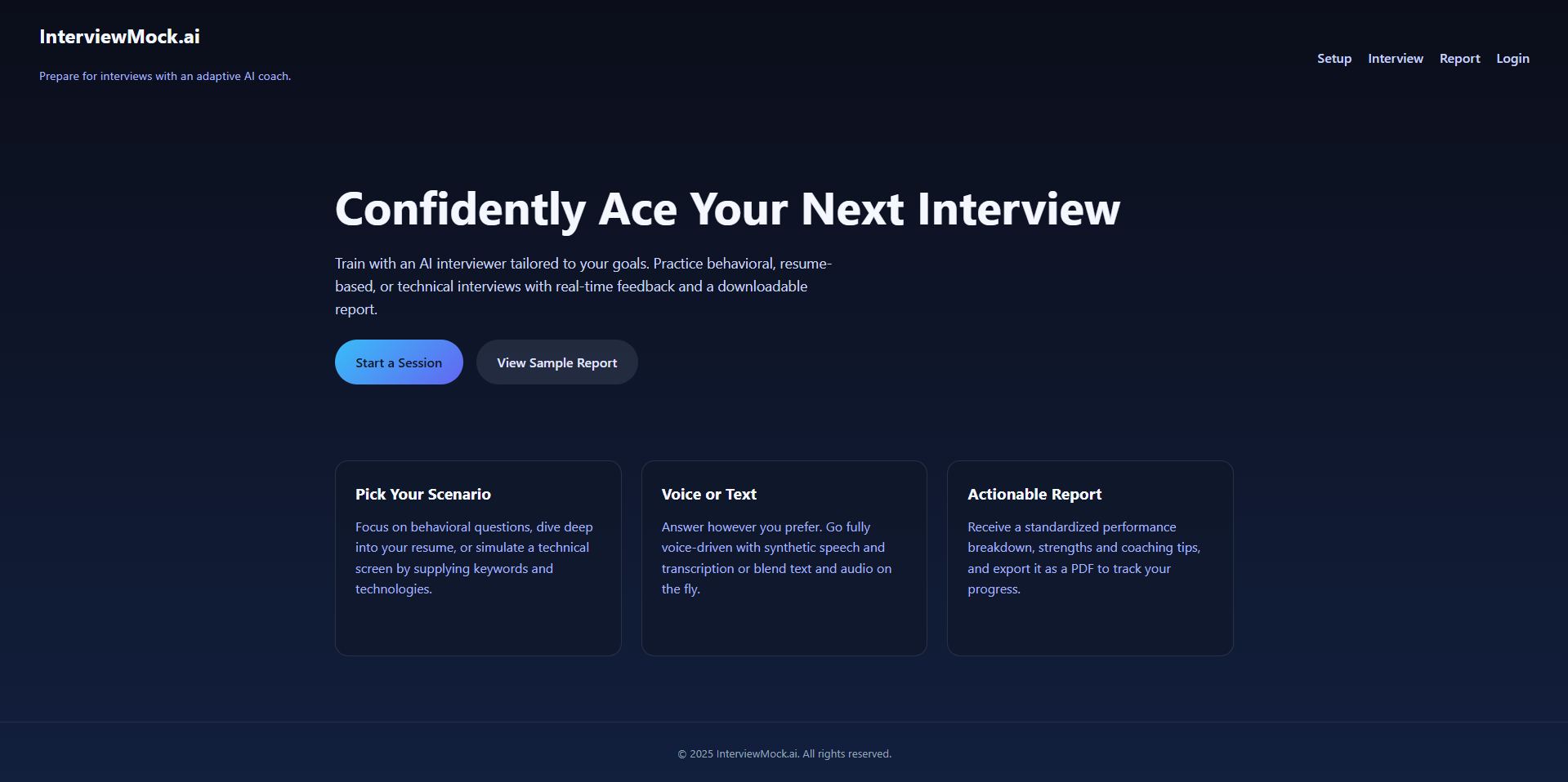 InterviewMock.ai - Tools AI Online | Tools AI Online