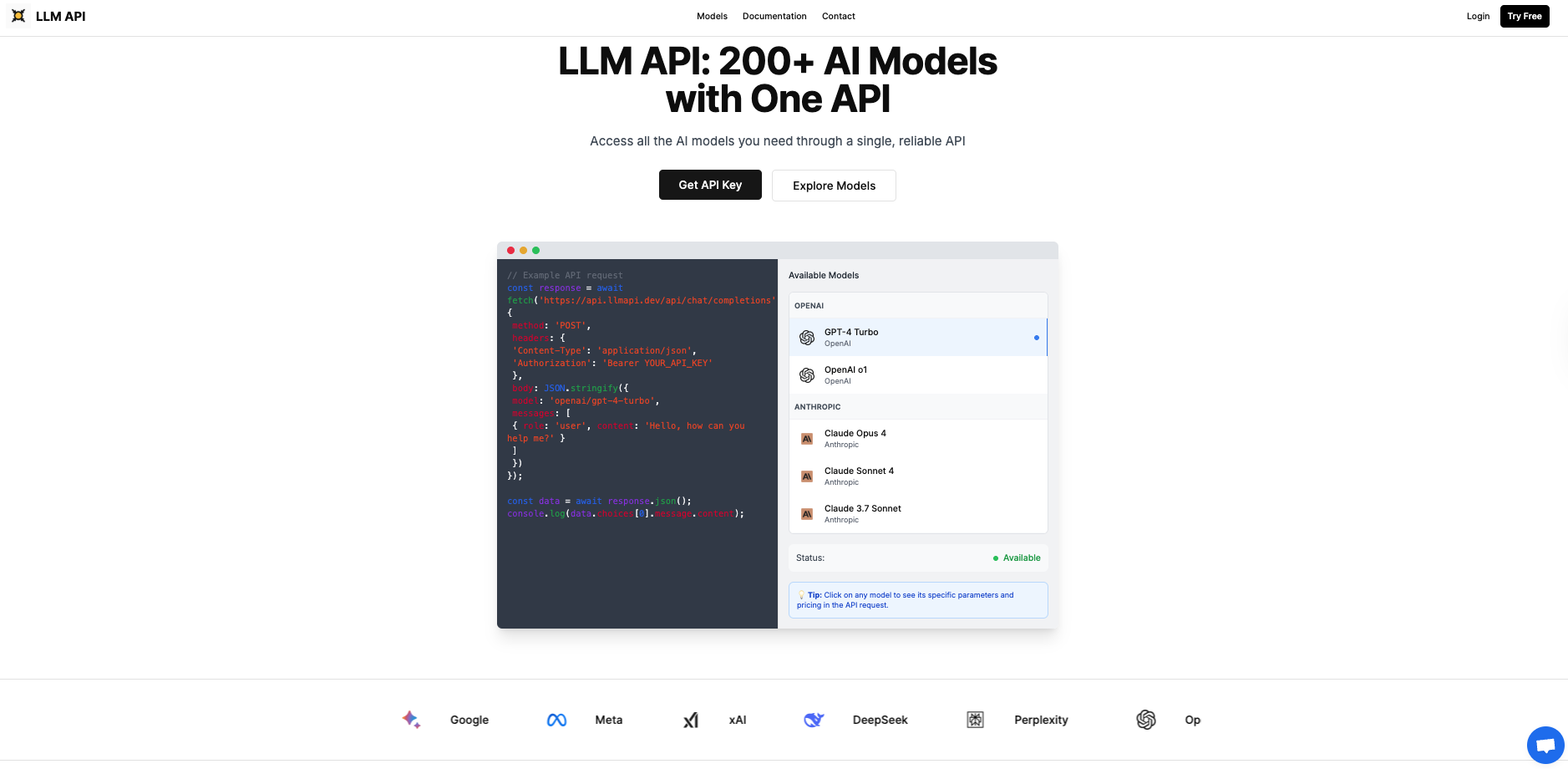 Llm Api Tools Ai Online Tools Ai Online