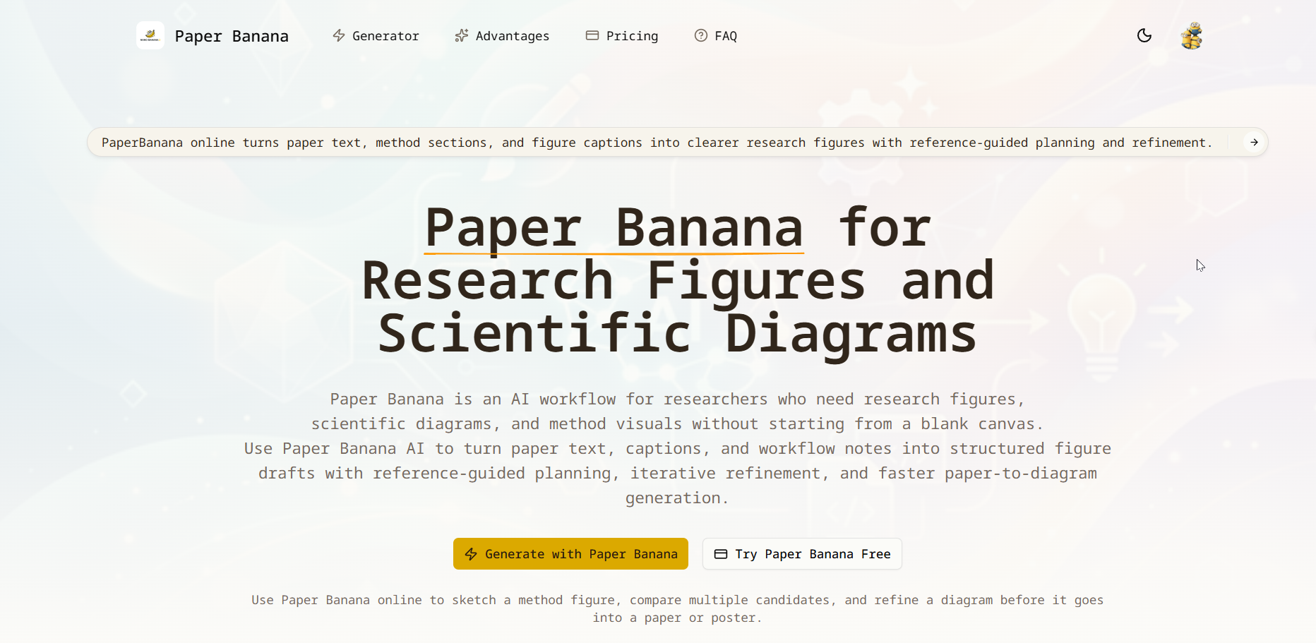 paper banana - Tools AI Online | Tools AI Online