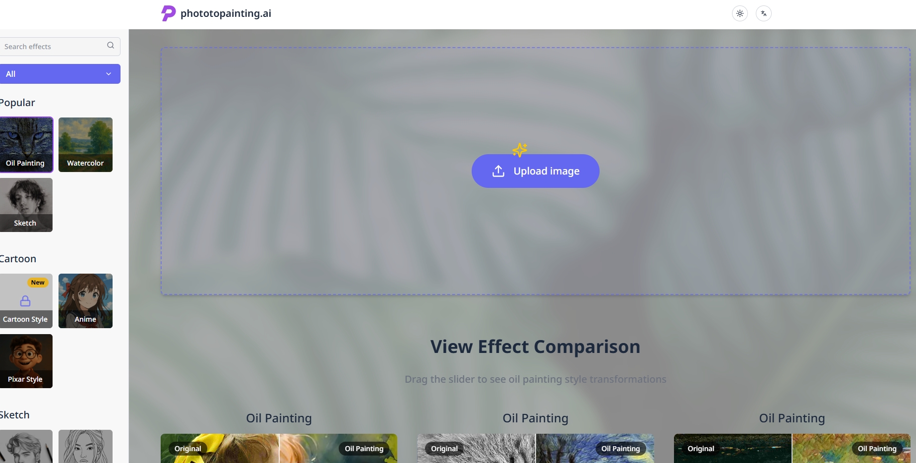 phototo painting - Tools AI Online | Tools AI Online