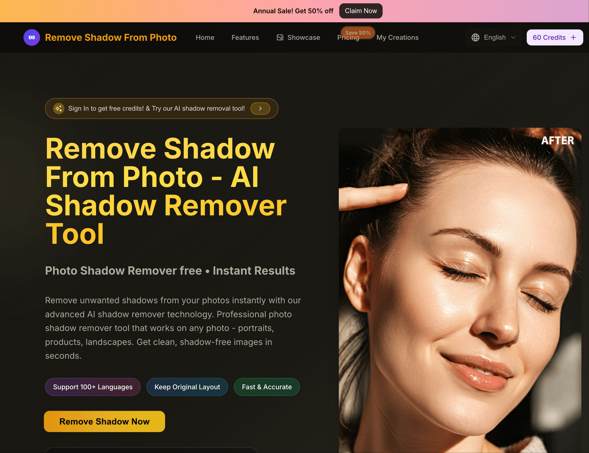 Remove Shadow From Photo - Tools AI Online | Tools AI Online