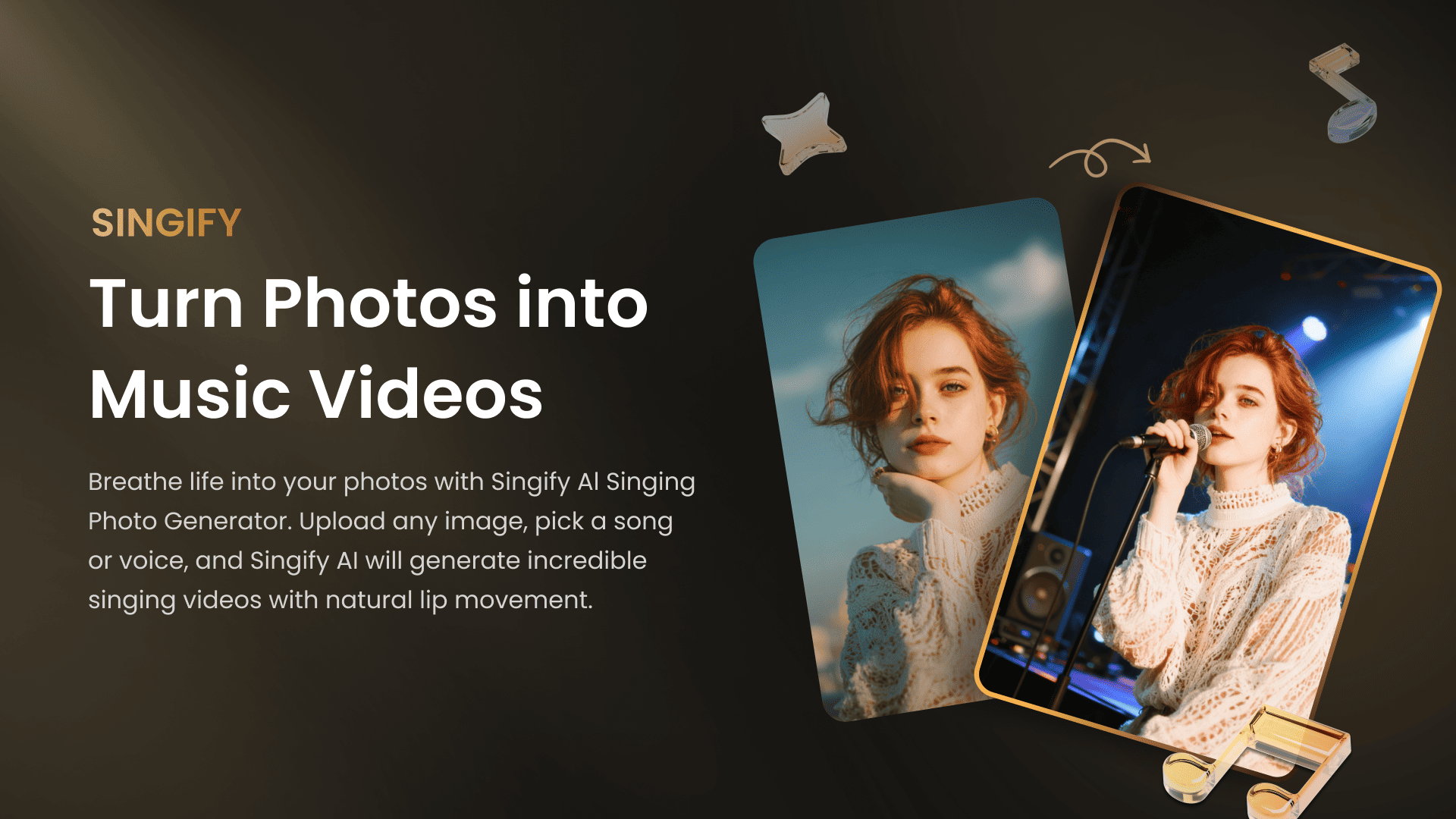 Singify AI Singing Photo - Tools AI Online | Tools AI Online