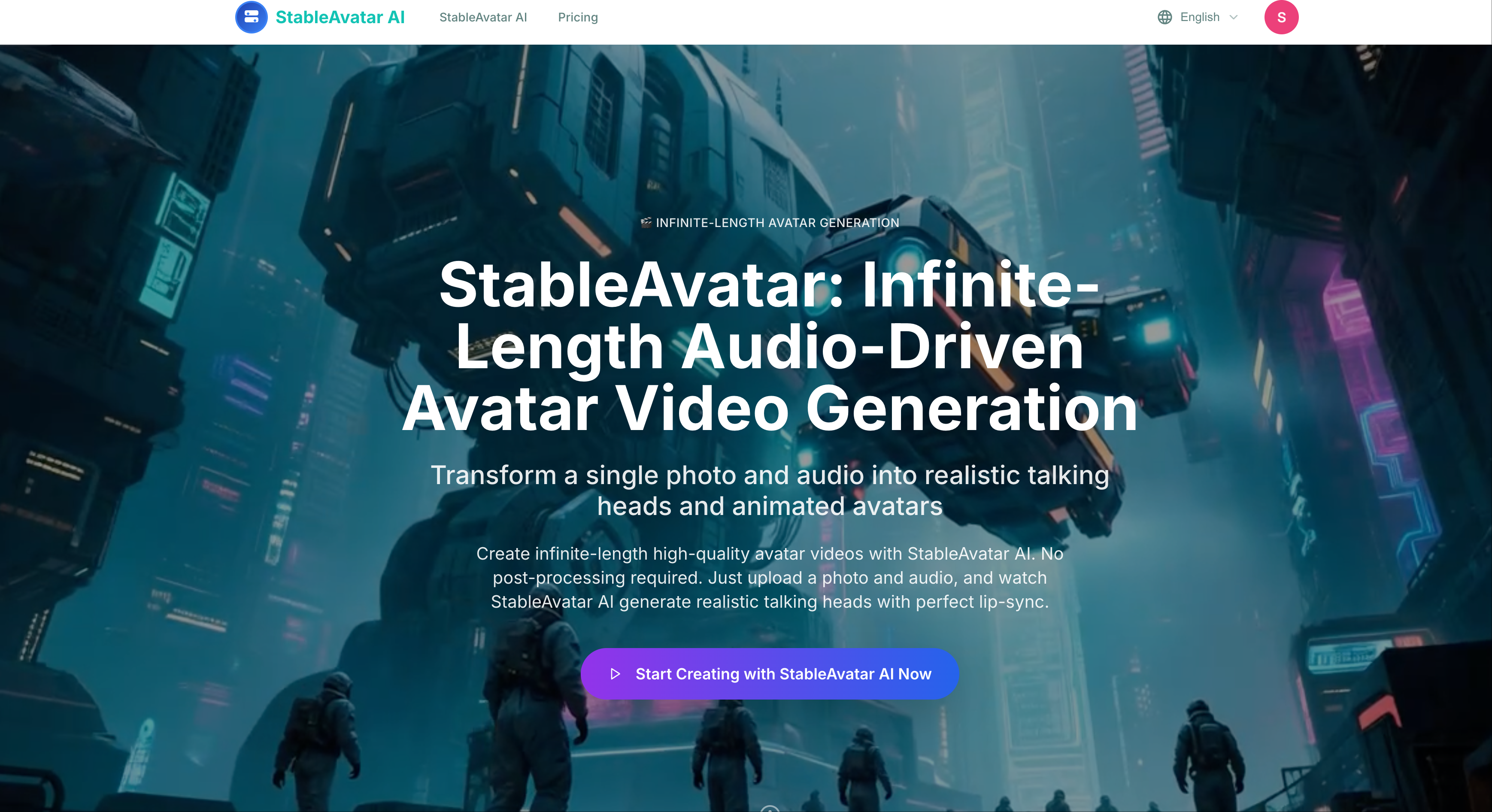 stableavatar - Tools AI Online | Tools AI Online