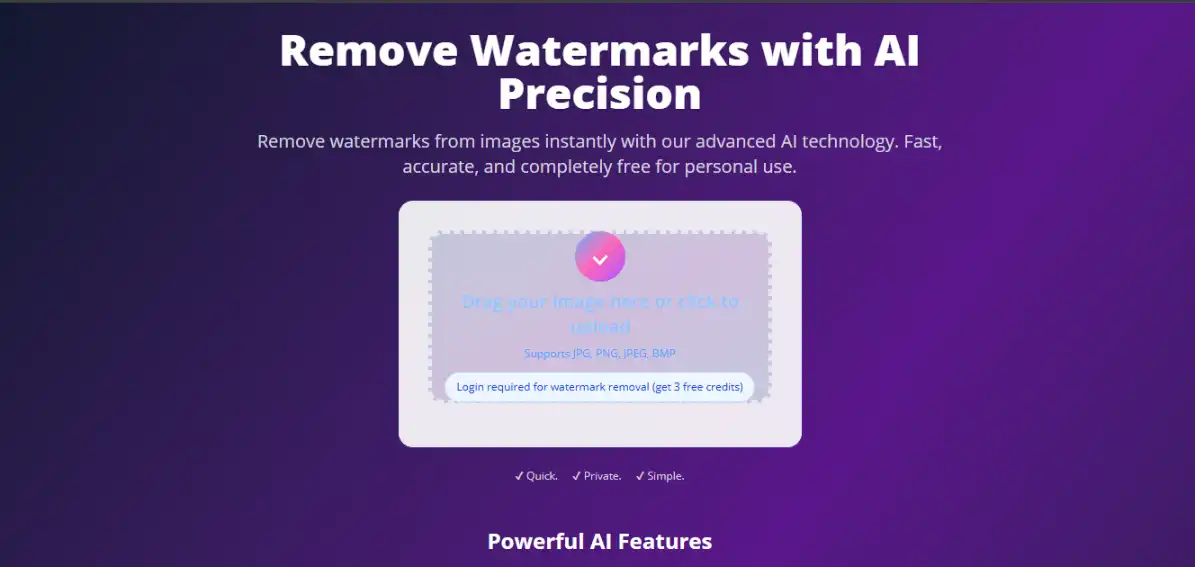 Watermark Remover – AI-Powered Watermark Removal Tool - Tools AI Online ...