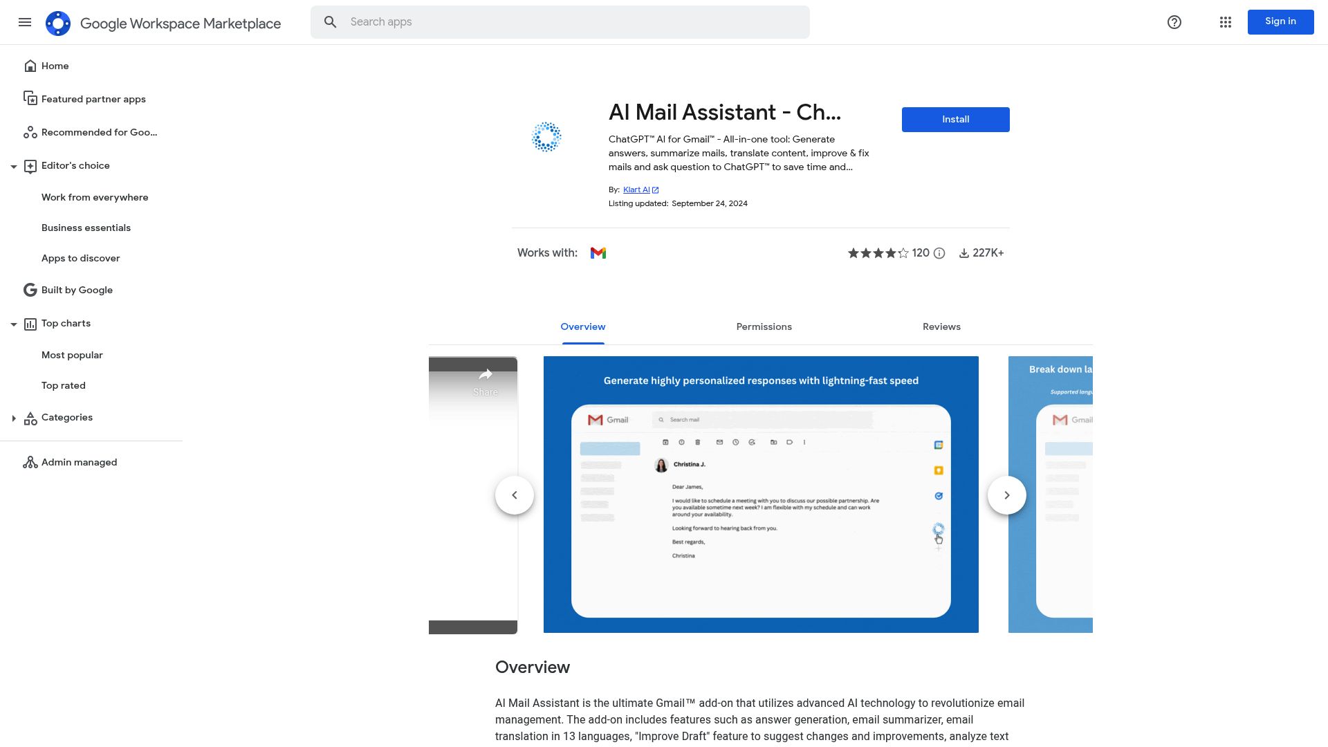 AI Mail Assistant - Tools AI Online | Tools AI Online