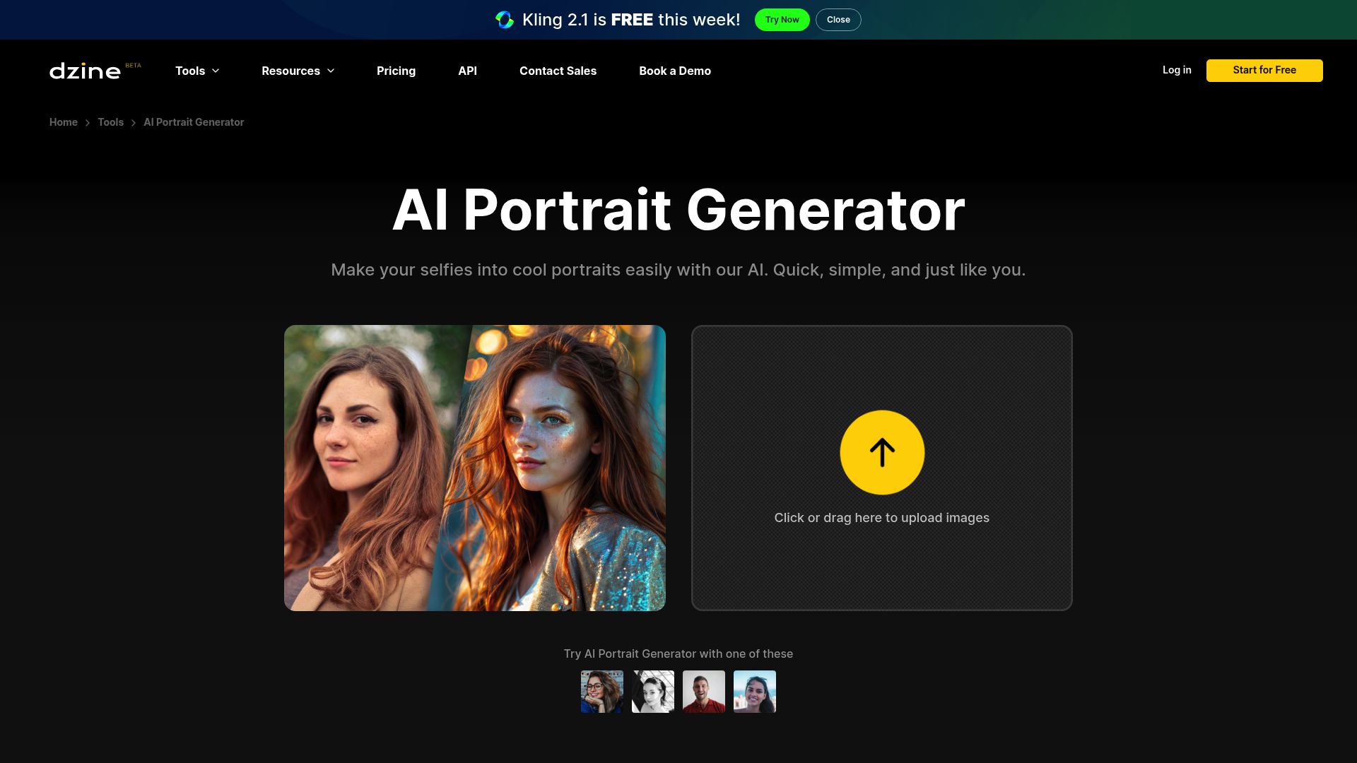 AI Portrait Generator by Stylar - Tools AI Online | Tools AI Online