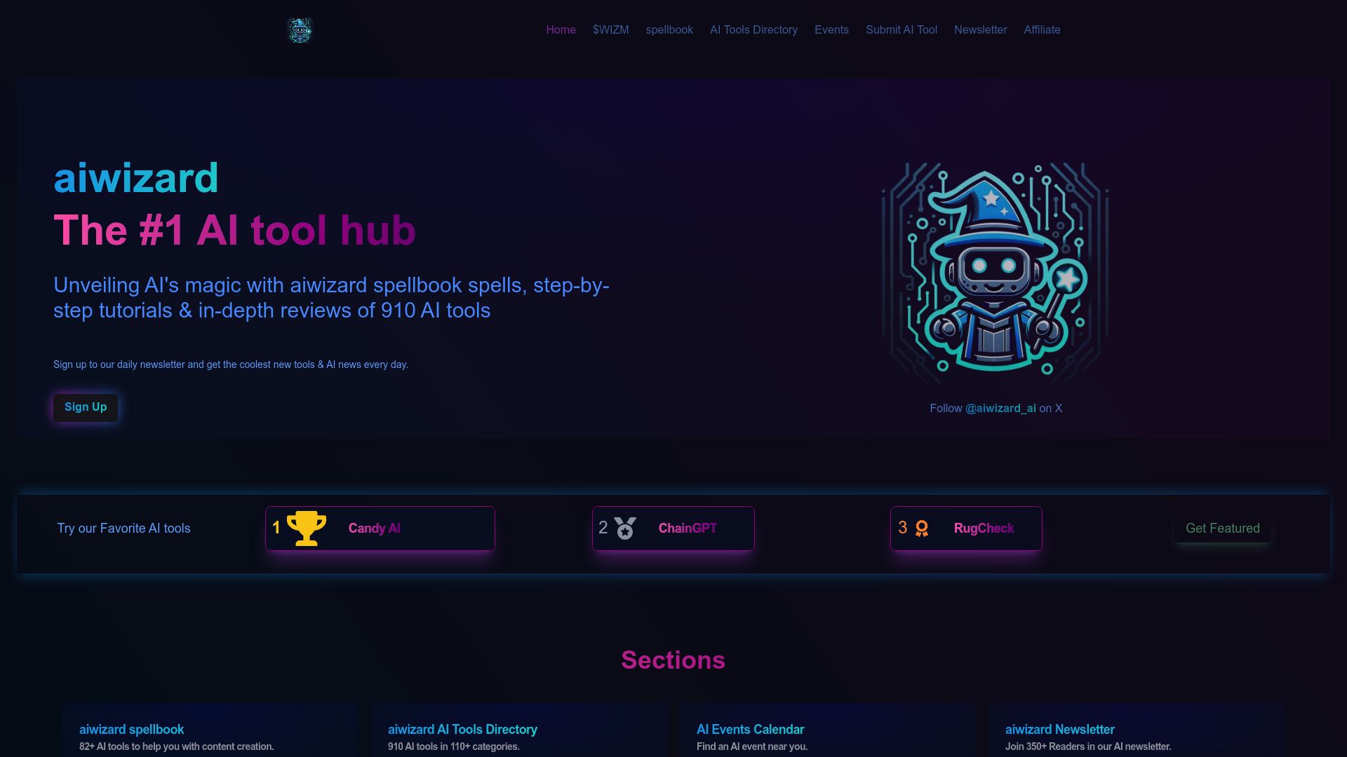 AIWizard - Tools AI Online | Tools AI Online
