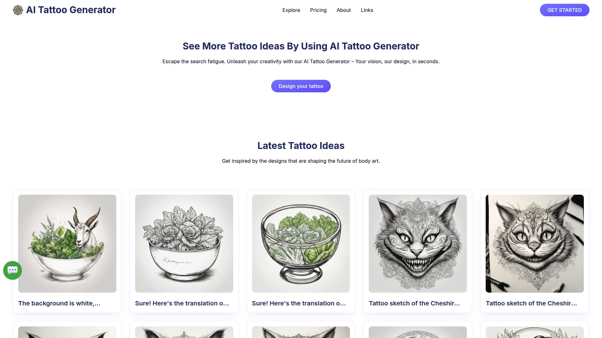 Al Tattoo Generator - Tools AI Online | Tools AI Online