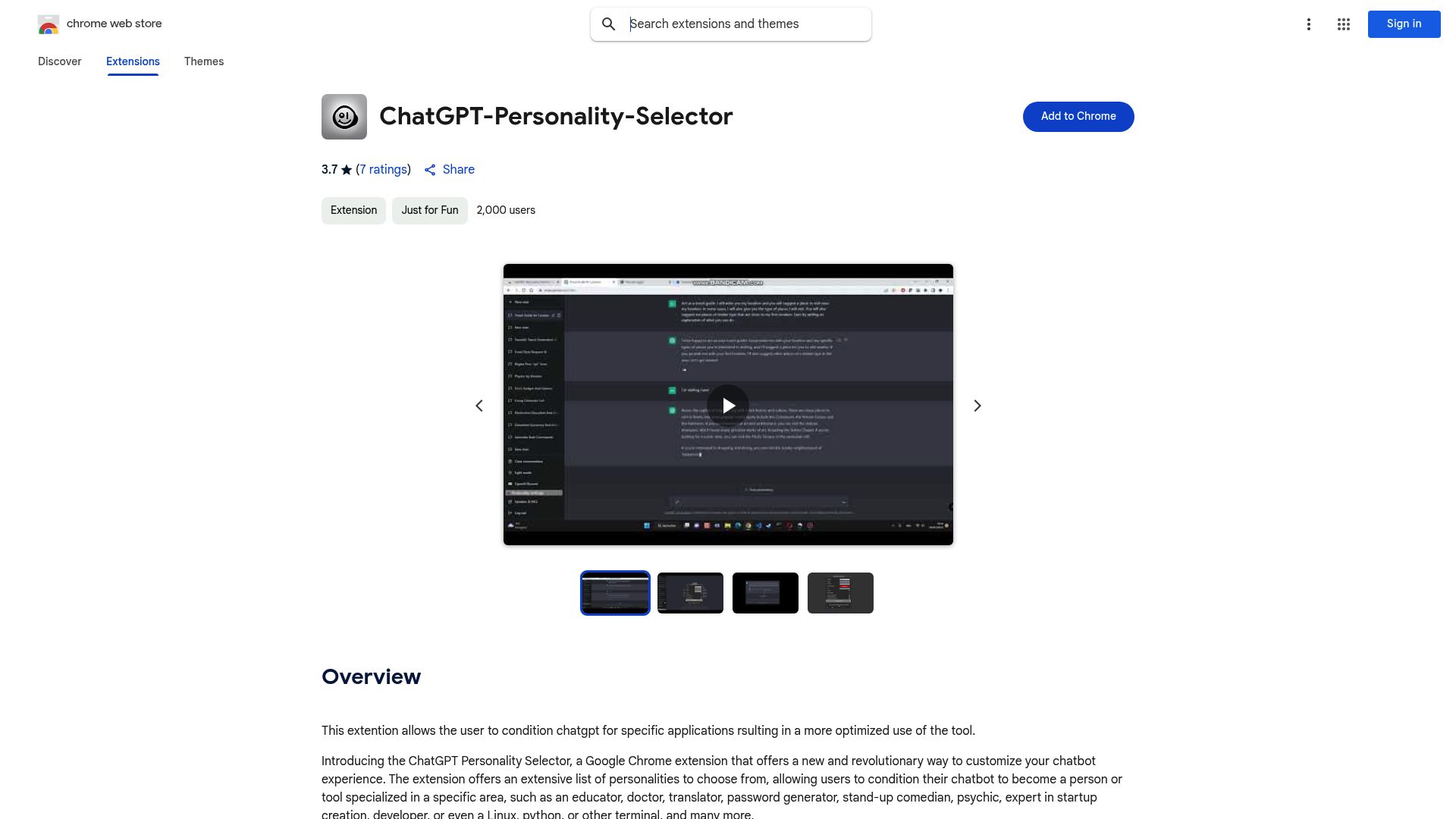 ChatGPT Personality Selector - Tools AI Online | Tools AI Online