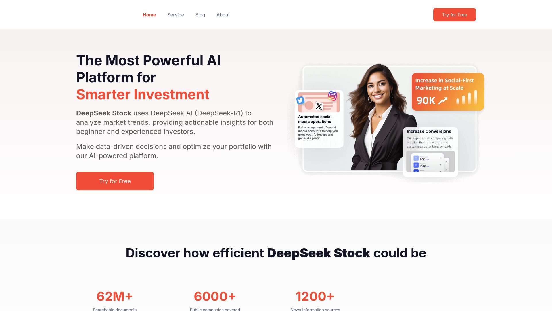 deepseekstock-an AI manager suitable for everyone - Tools AI Online ...