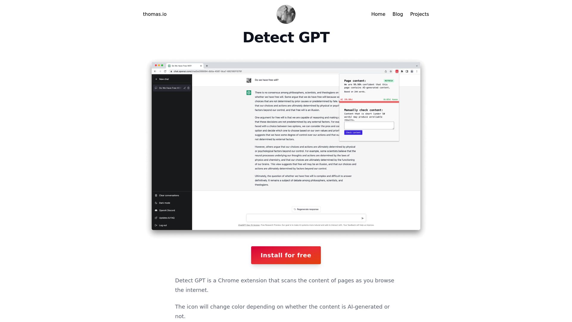 Detect GPT - Tools AI Online | Tools AI Online