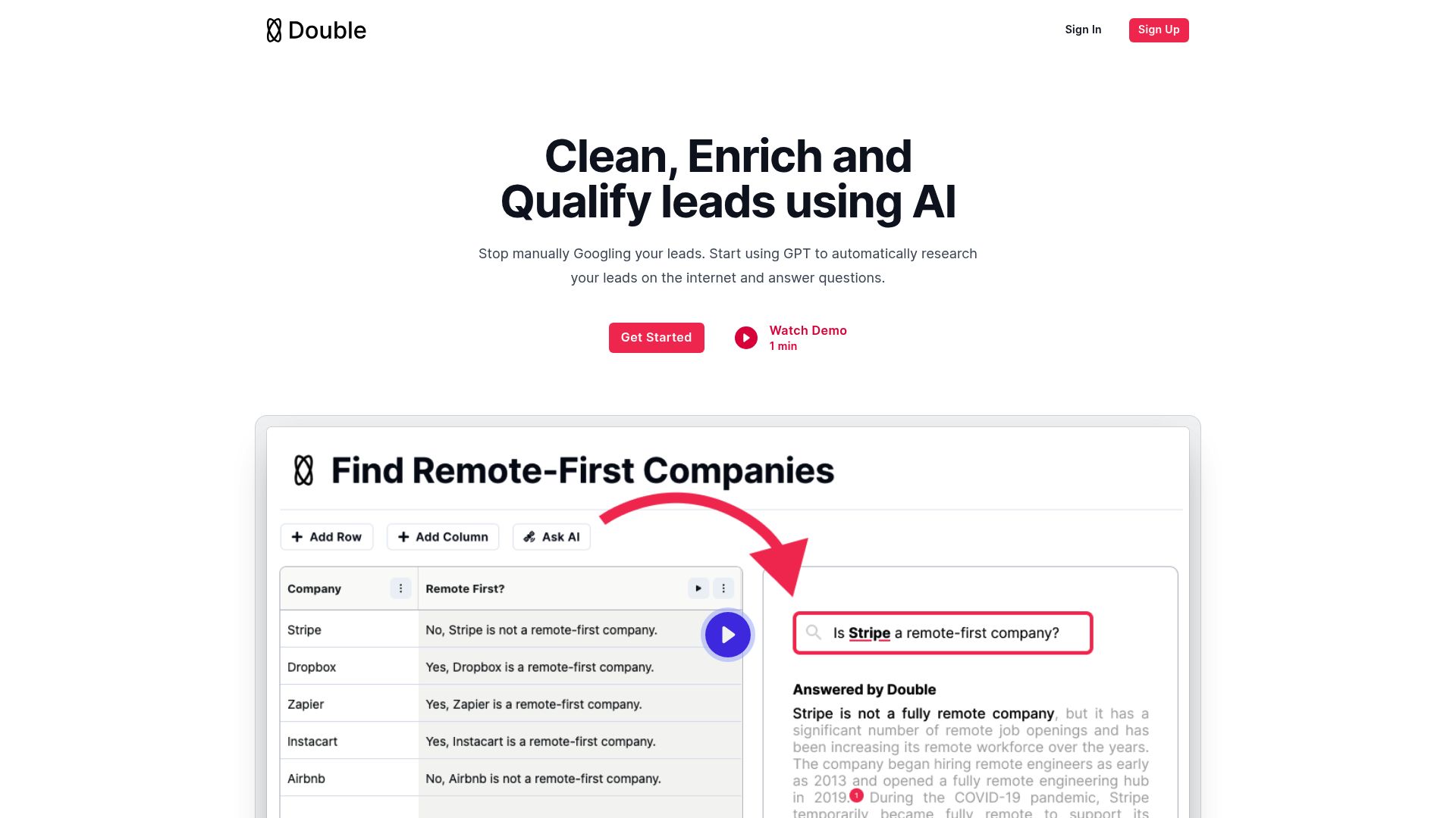 Double - Tools AI Online | Tools AI Online
