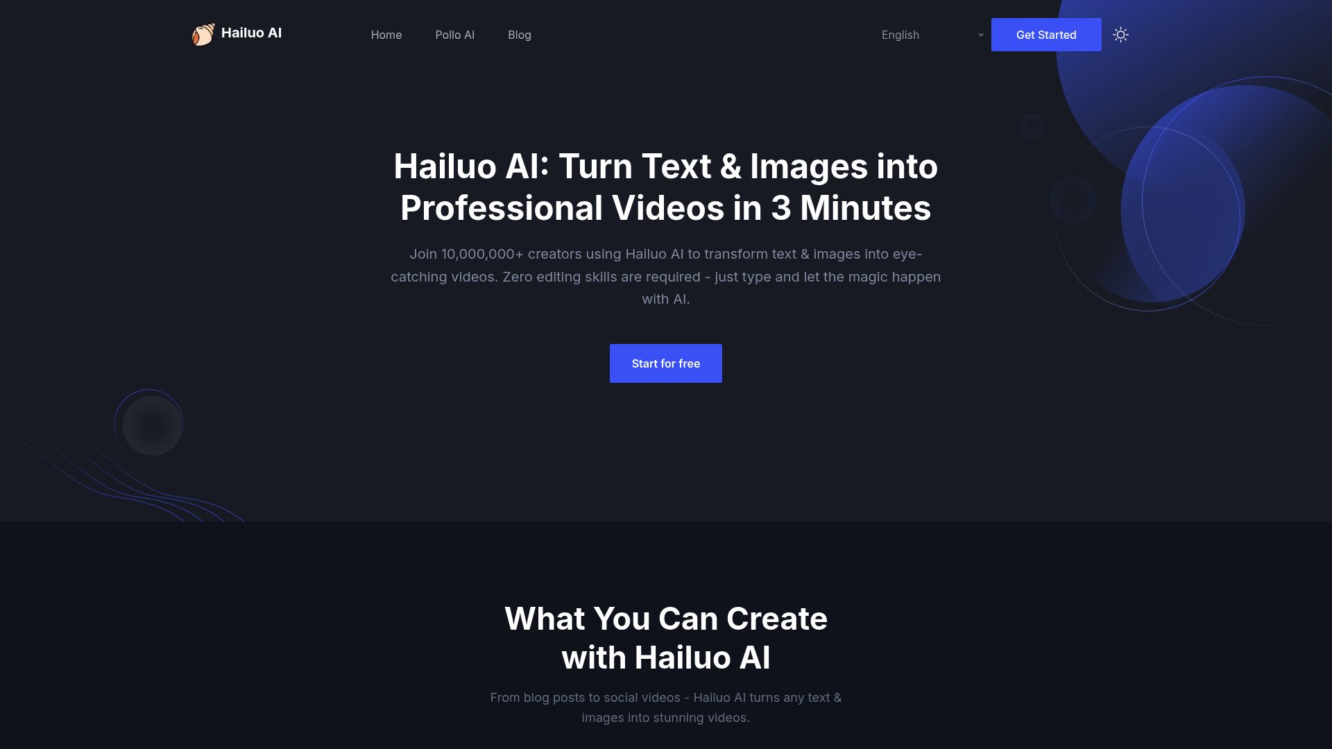 Hailuo AI: Transform Text into Stunning Videos Instantly - Tools AI ...