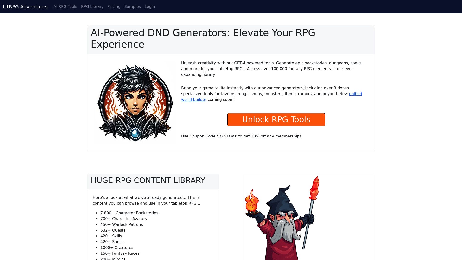 LitRPG Adventures - Tools AI Online | Tools AI Online
