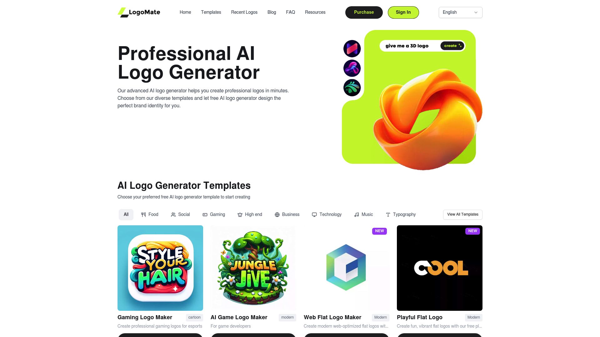 logomate – new AI logo generator - Tools AI Online | Tools AI Online