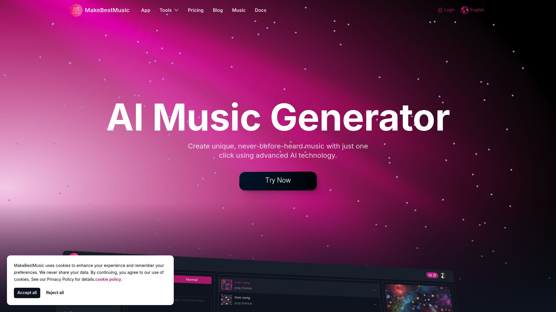 MakeBestMusic - Tools AI Online | Tools AI Online