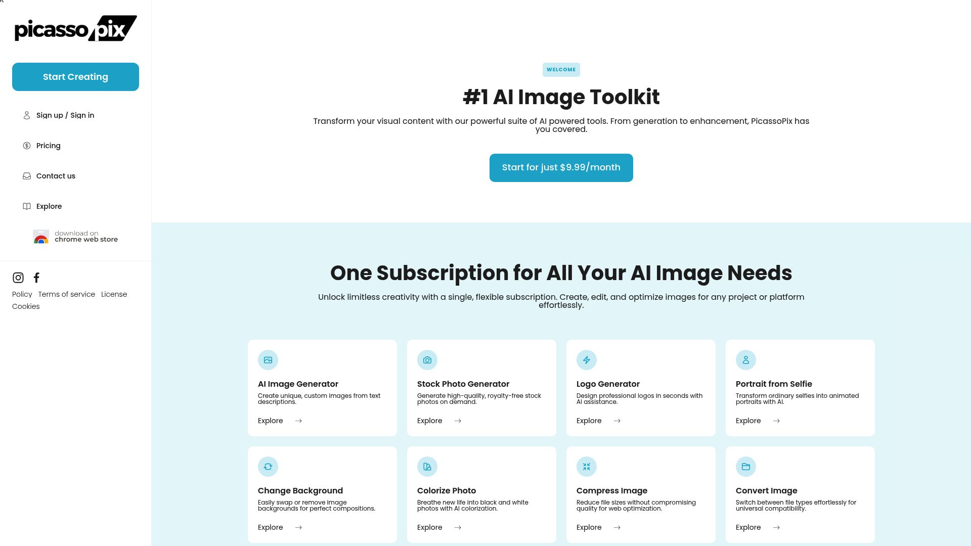 PicassoPix - Tools AI Online | Tools AI Online