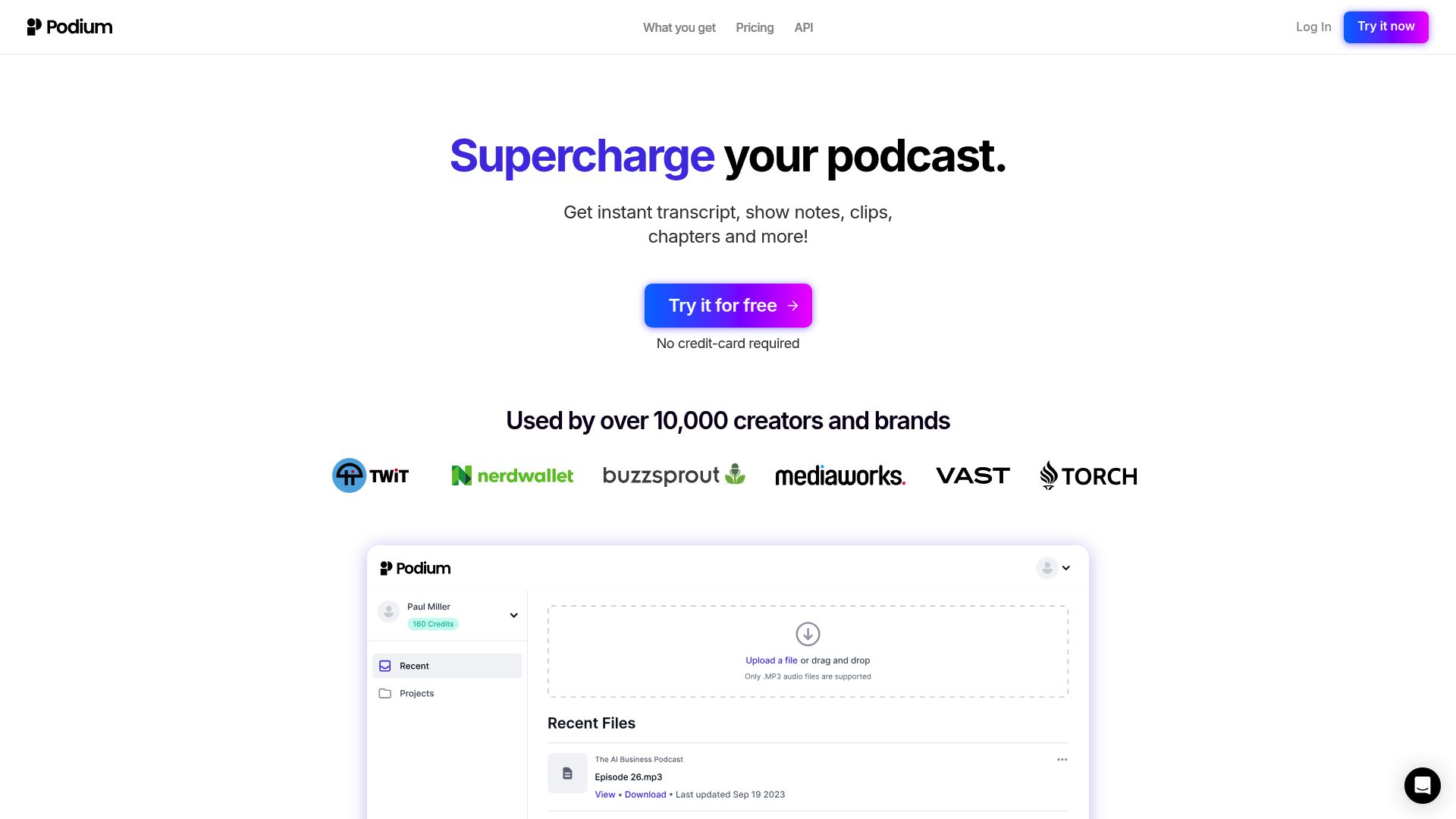Podium - Tools AI Online | Tools AI Online