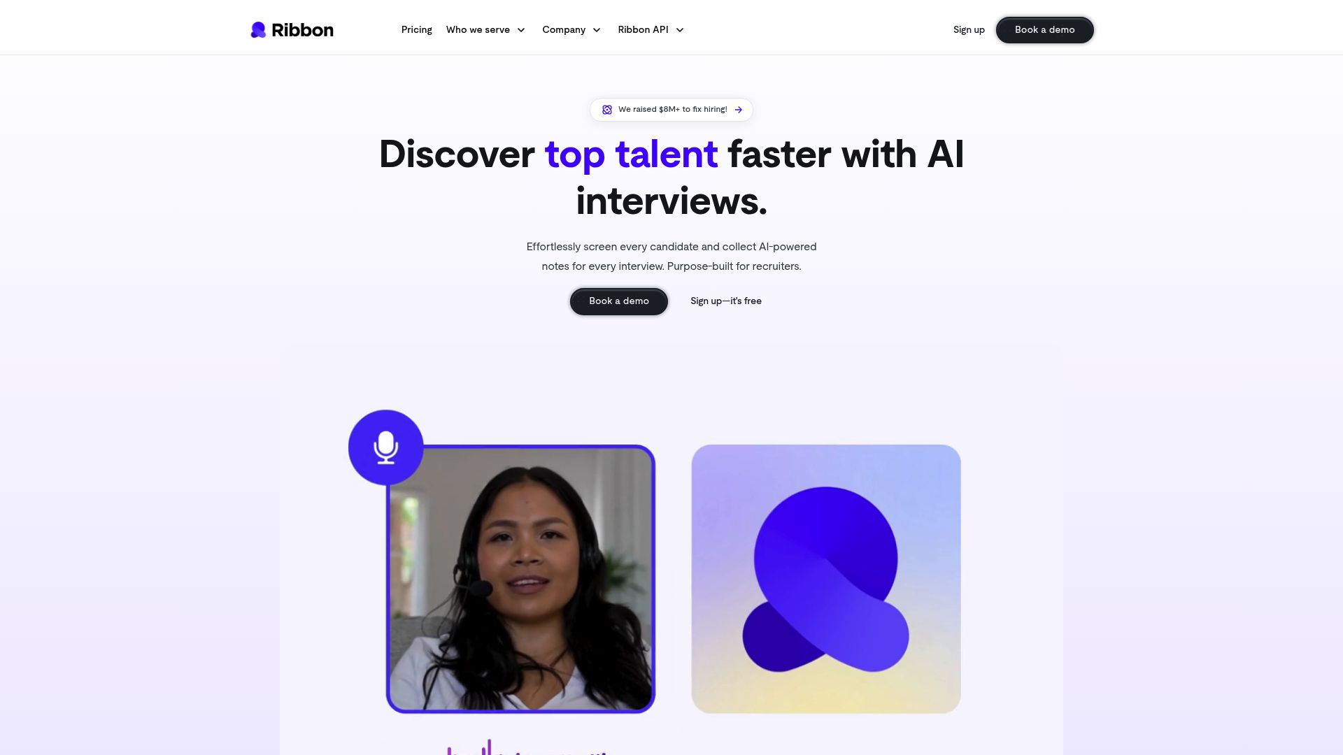 Recruit AI by Ribbon - Tools AI Online | Tools AI Online
