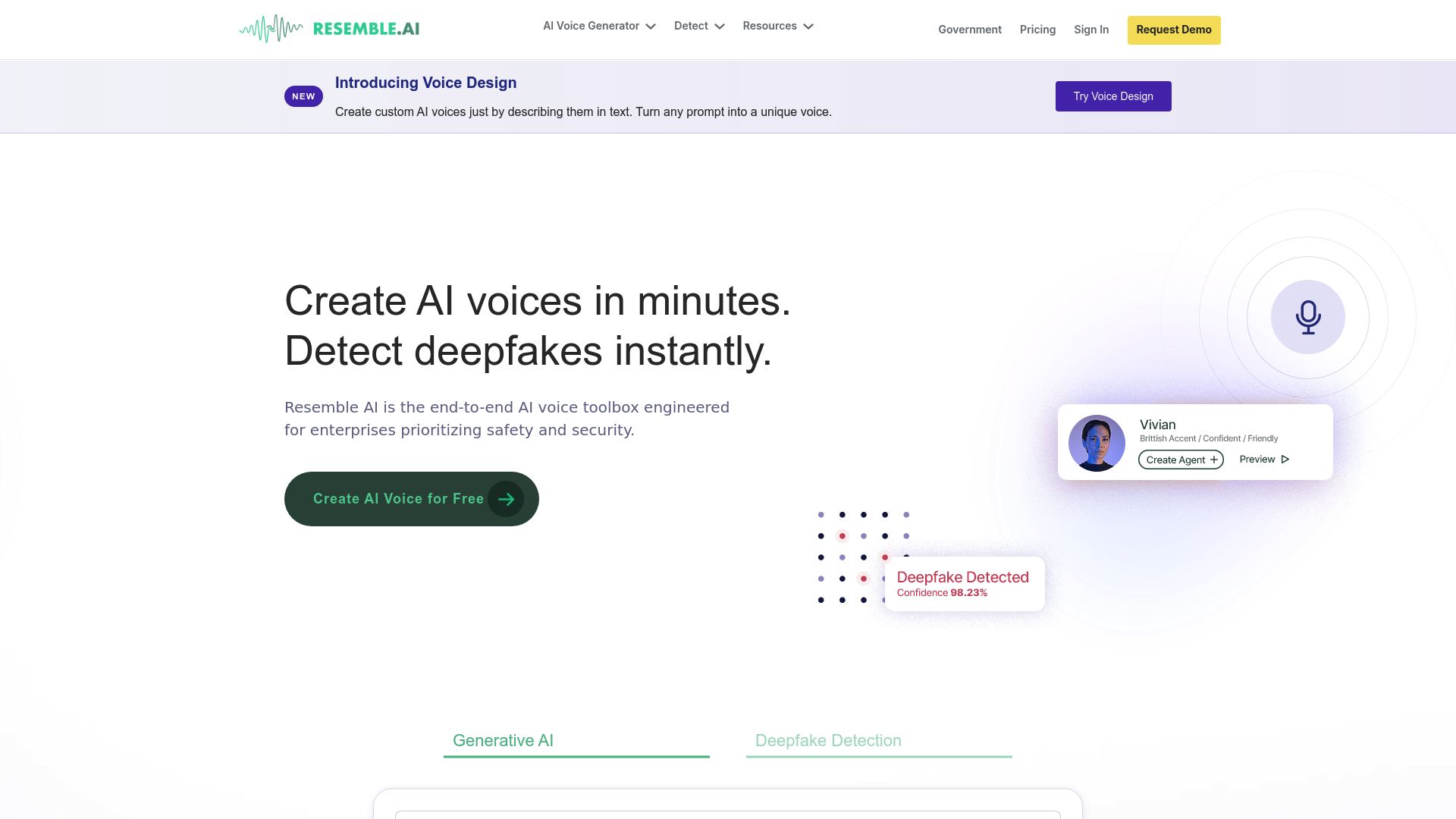 Resemble.ai - Tools AI Online | Tools AI Online