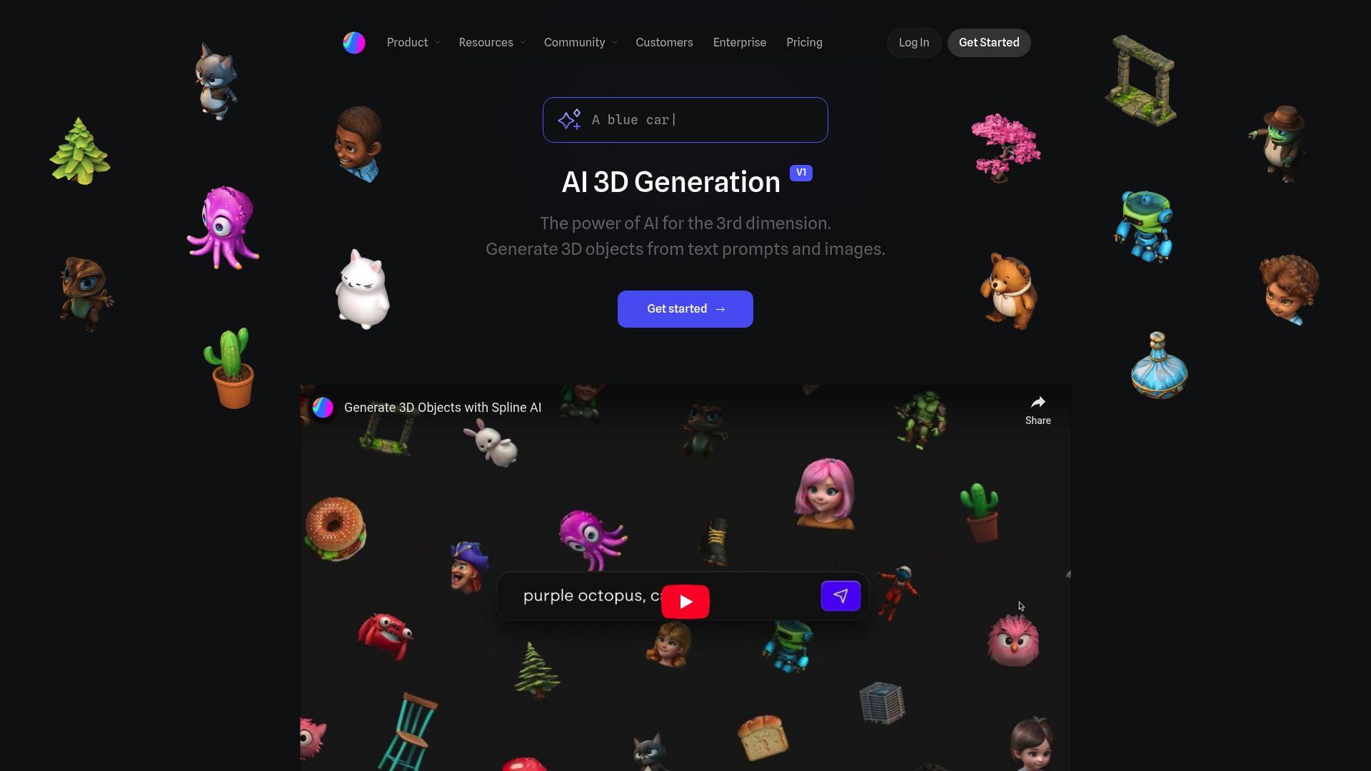 Spline 3D - Tools AI Online | Tools AI Online