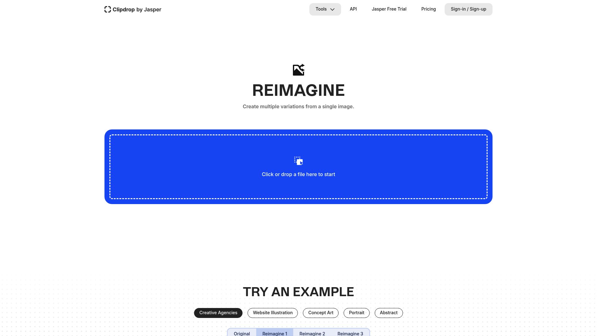 Stable Diffusion Reimagine - Tools AI Online | Tools AI Online