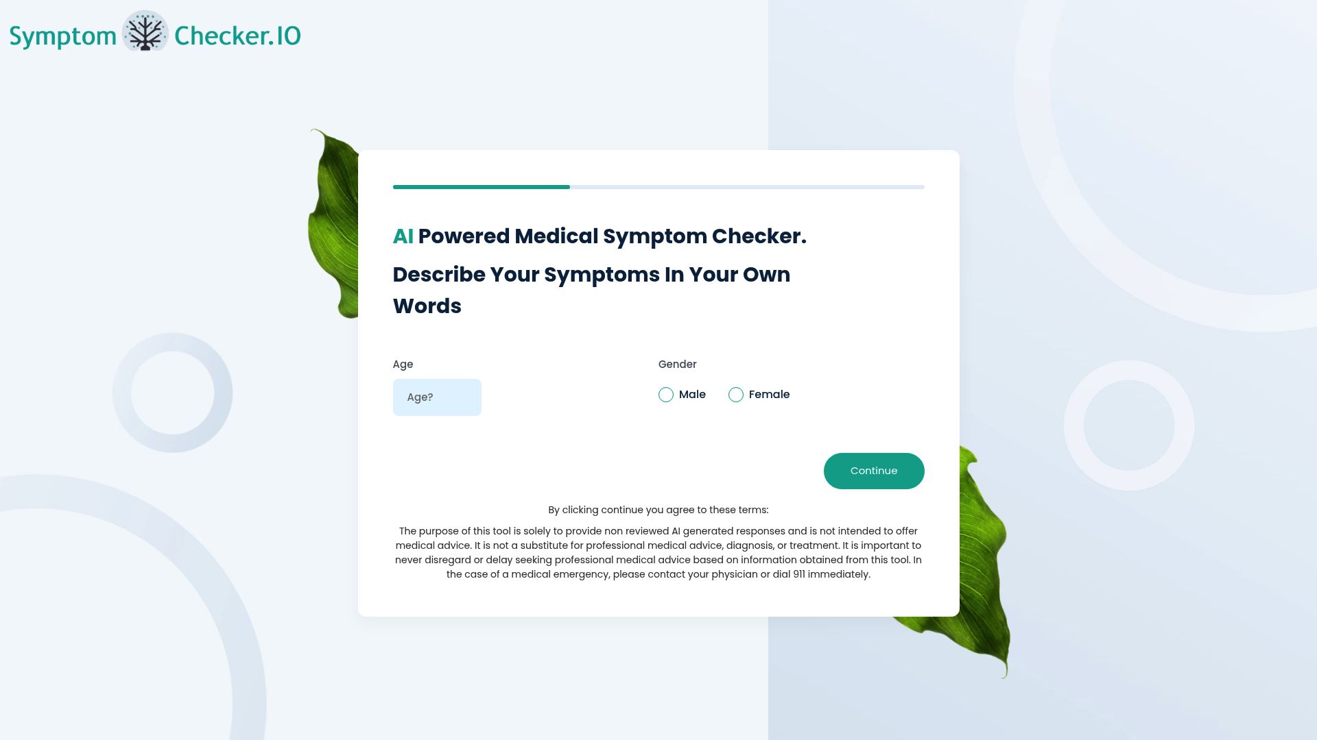 Symptom Checker AI - Tools AI Online | Tools AI Online