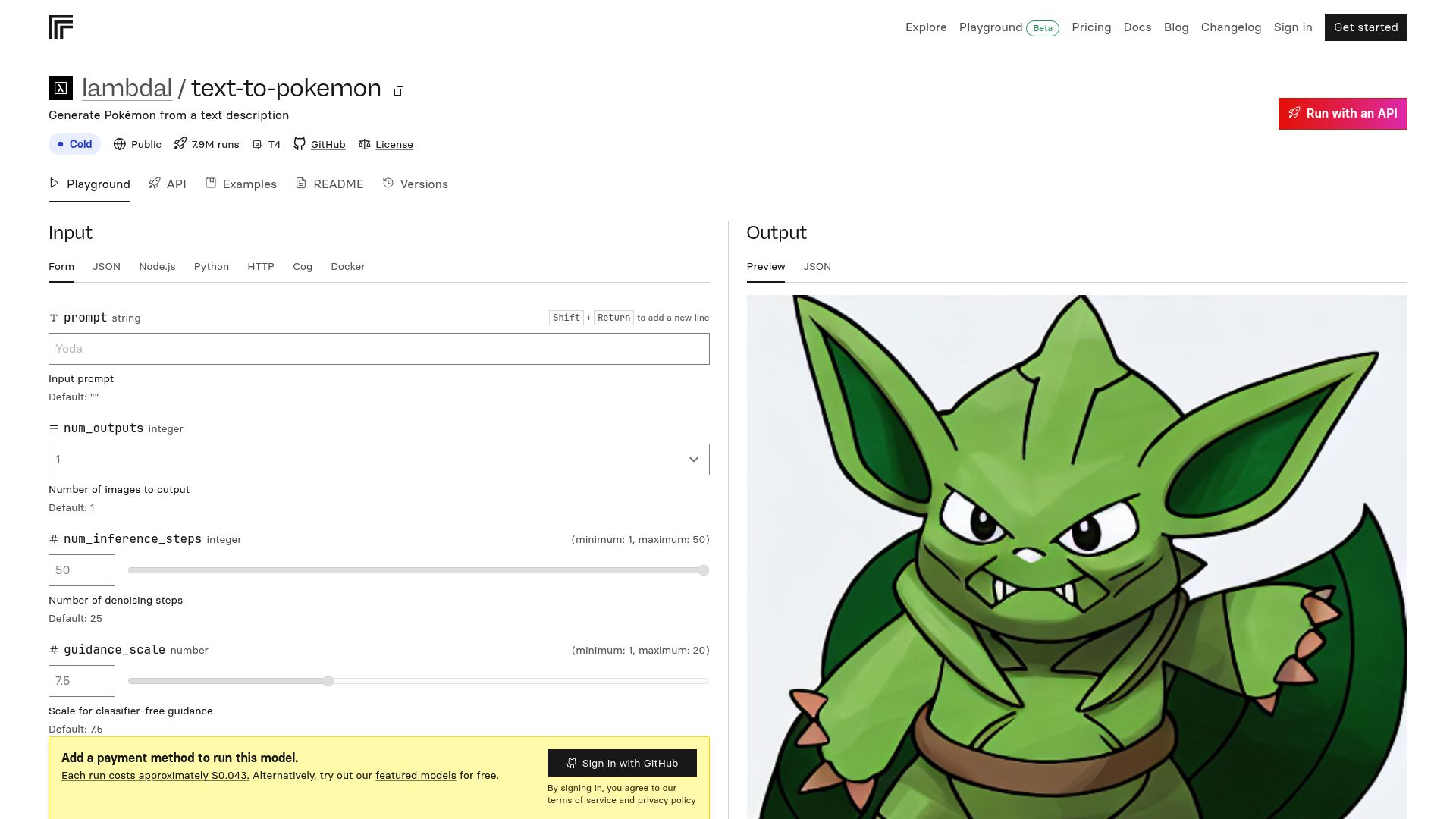 Text-To-Pokemon - Tools AI Online | Tools AI Online