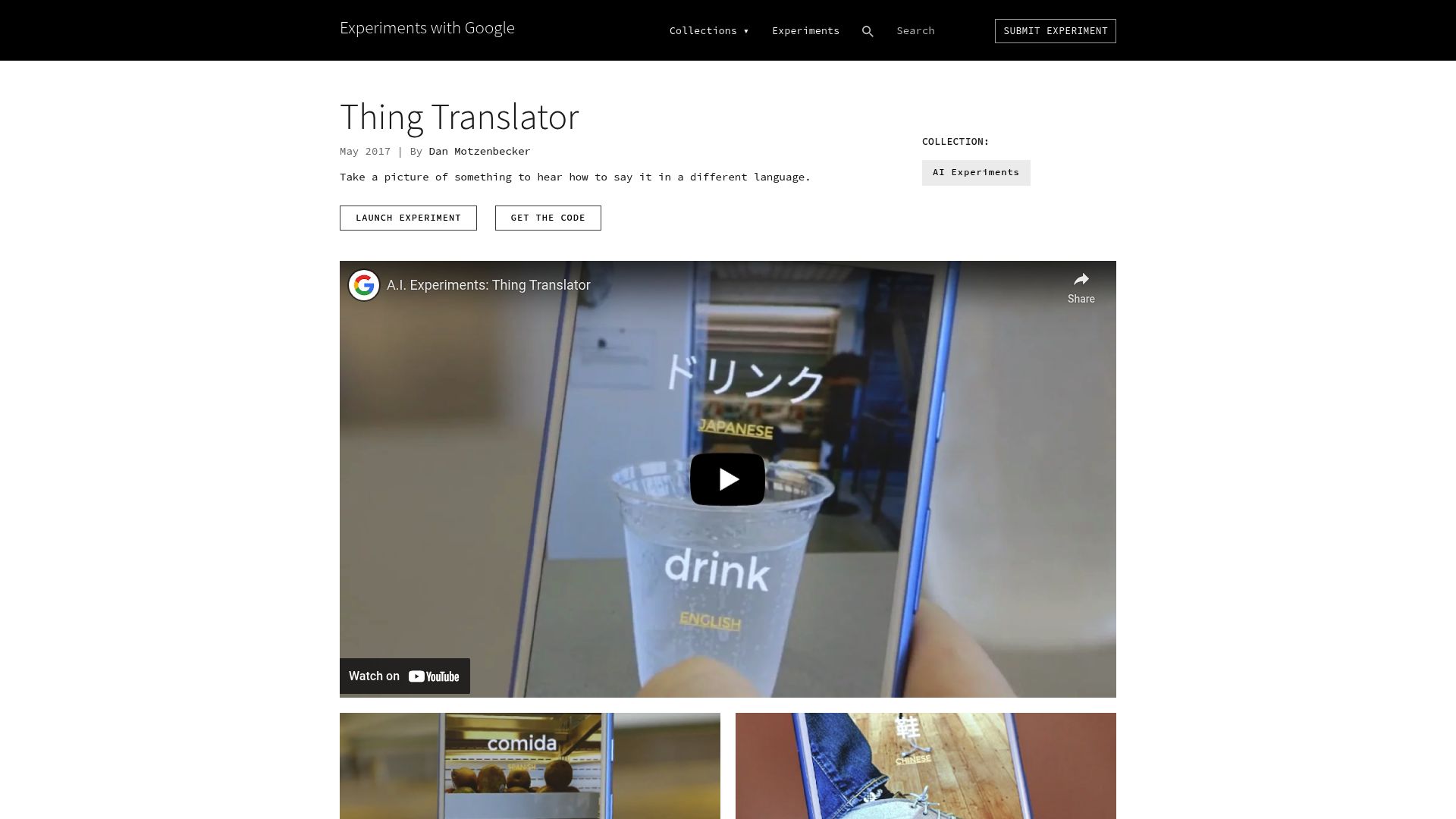 Thing Translator - Tools AI Online | Tools AI Online