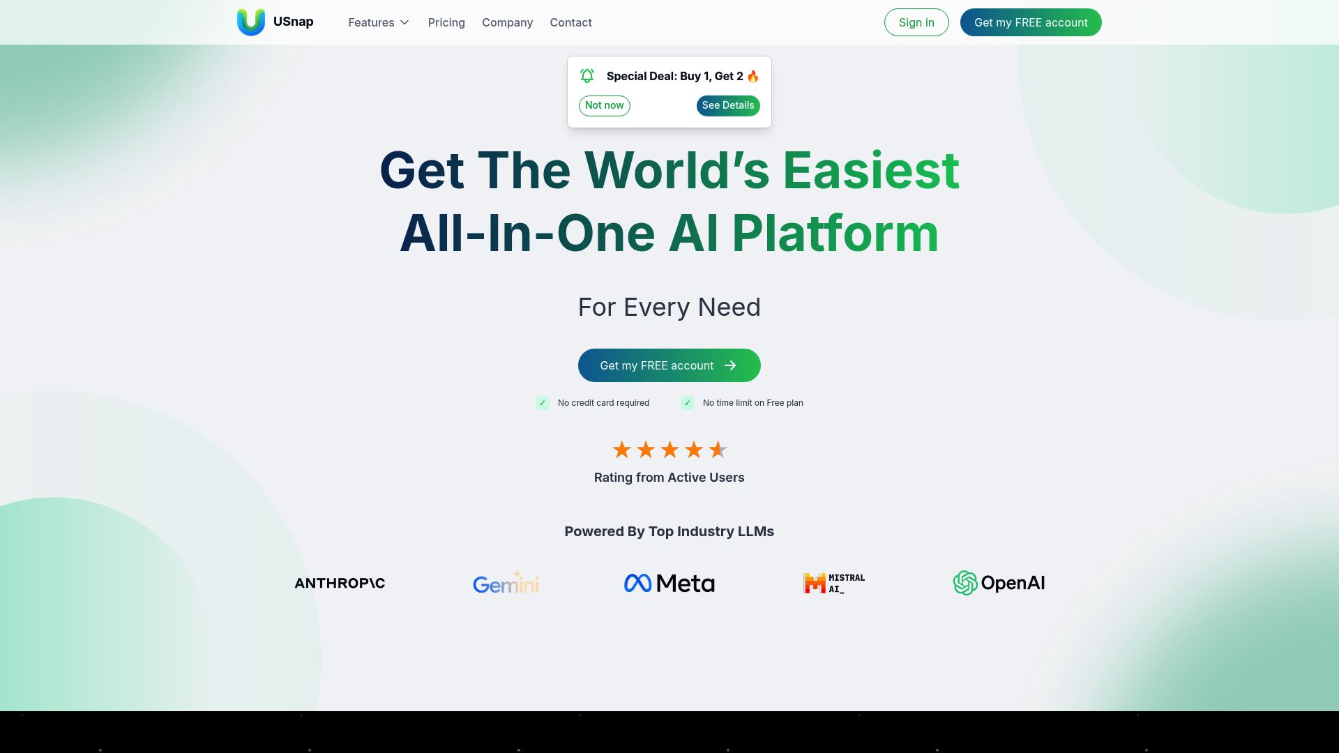 USnap AI - Tools AI Online | Tools AI Online