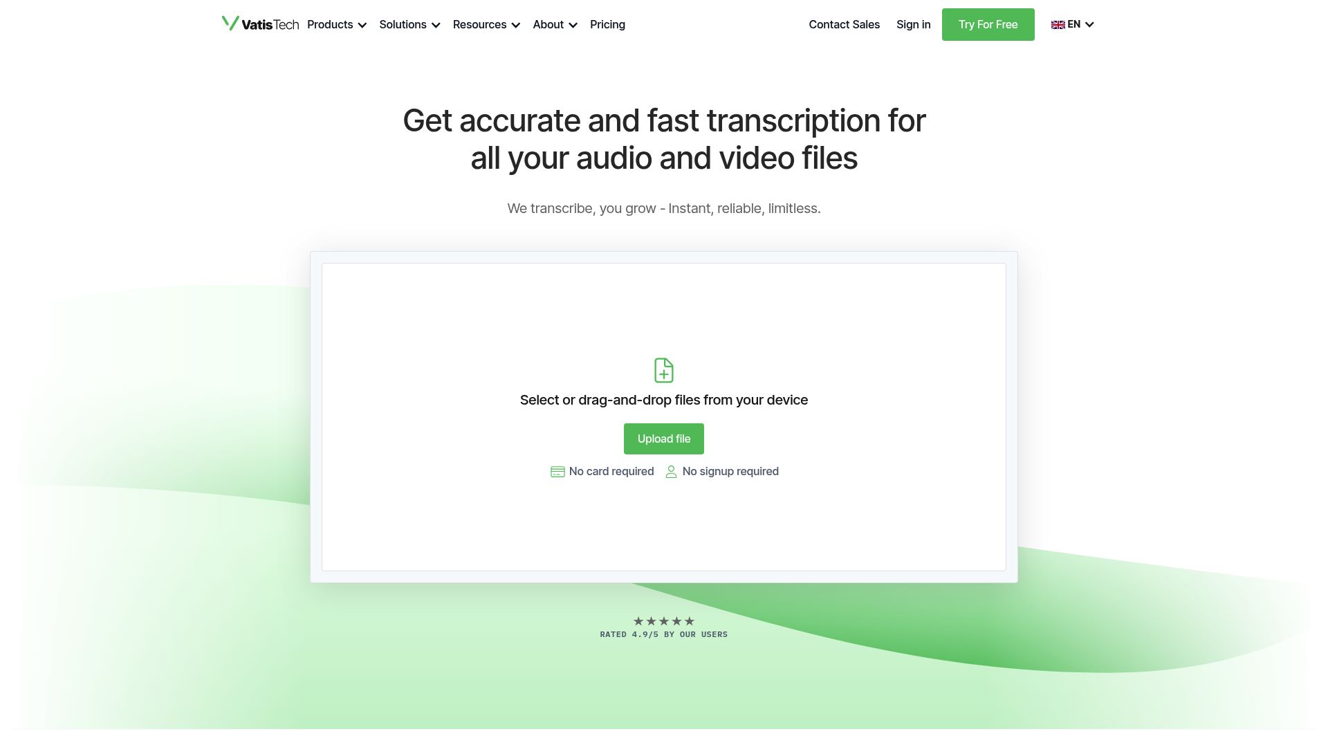 Vatis Tech - Tools AI Online | Tools AI Online