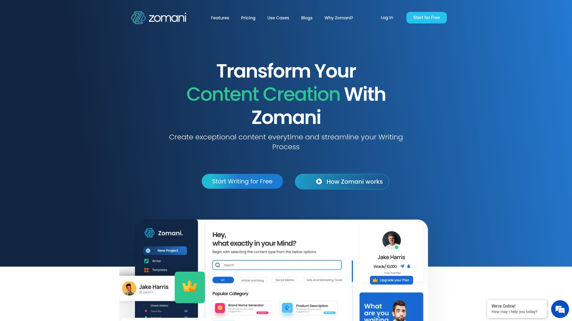 Zomani.ai - Tools AI Online | Tools AI Online